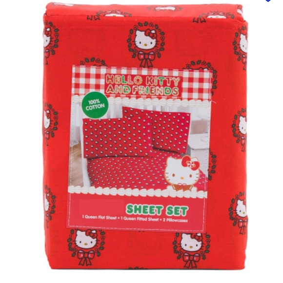 Sanrio | Bedding | Queen Size Hello Kitty Sheets | Poshmark